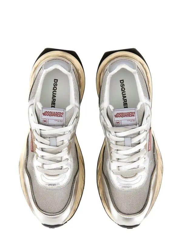 Dsquared2 Sprinter Sneakers - Silver