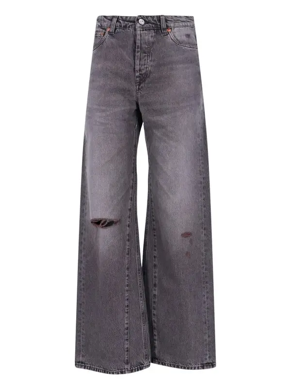 Our Legacy Treble Cut Wide Leg Jeans - Gray