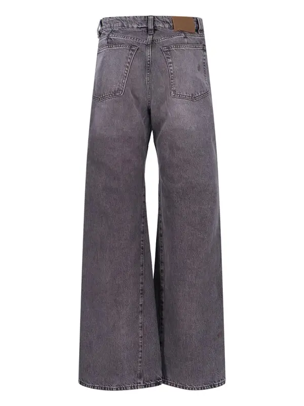 Our Legacy Treble Cut Wide Leg Jeans - Gray