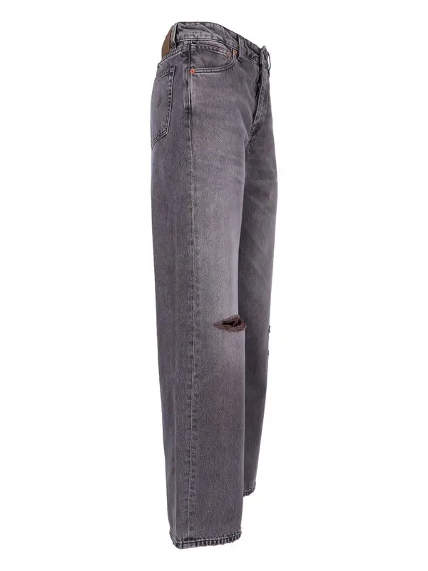 Our Legacy Treble Cut Wide Leg Jeans - Gray