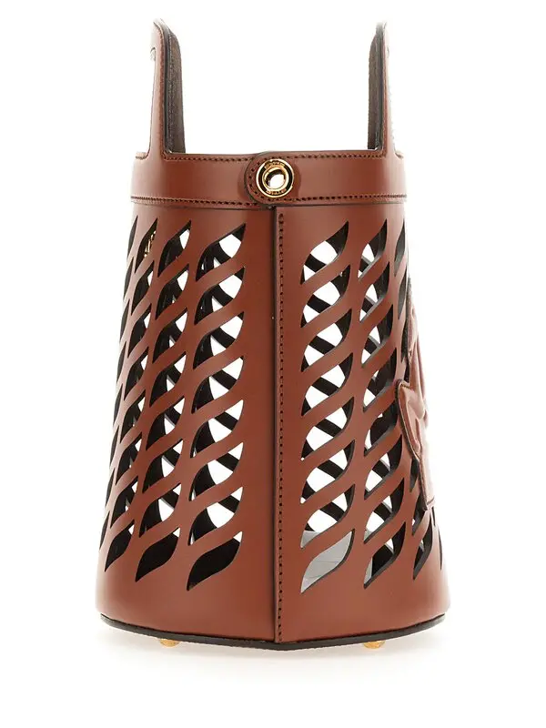 Etro Coffer Bag With Logo - Buff