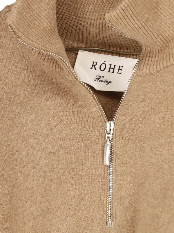 RÓHE Wool Zip Sweater