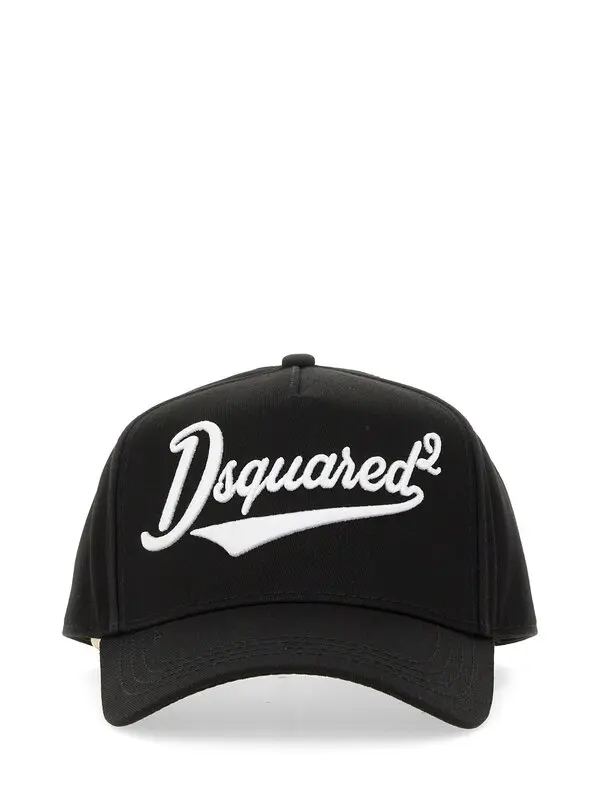 Dsquared2 Baseball Cap With Logo - Black