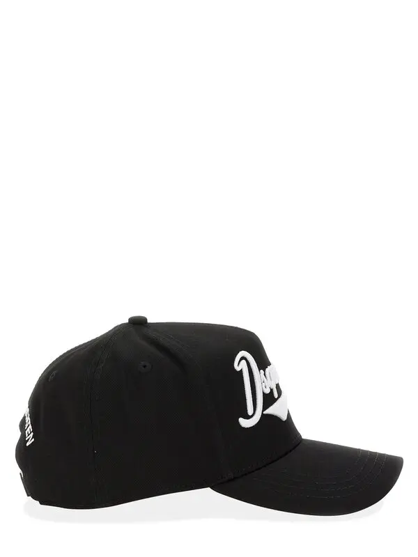 Dsquared2 Baseball Cap With Logo - Black