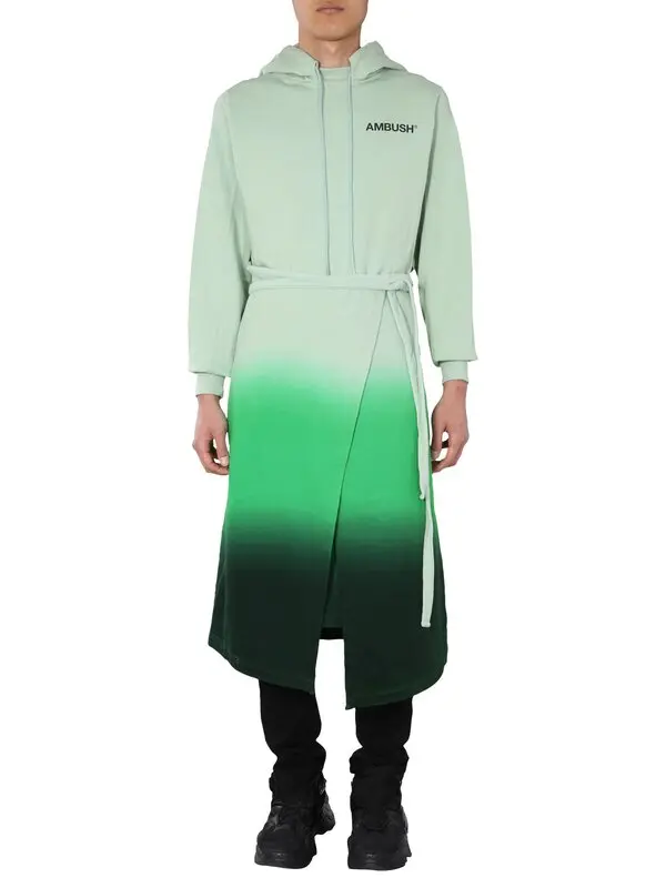 AMBUSH Hooded Dress - Green