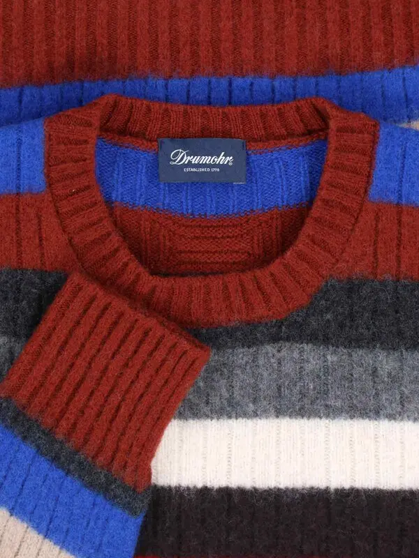 DRUMOHR Wool Striped Sweater - Multi