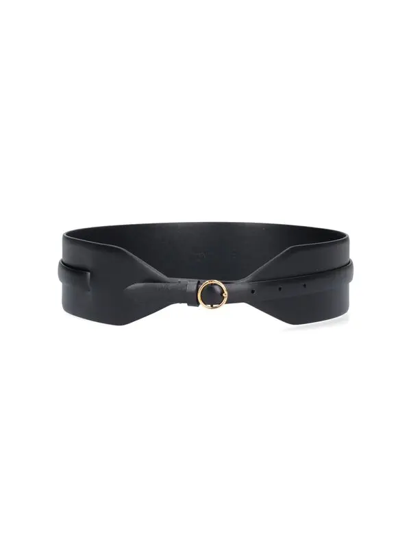 Alaïa Double Wide Belt - Black
