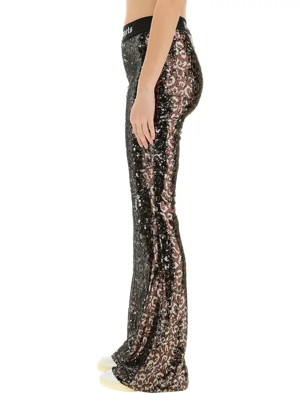 Palm Angels Flare Fit Trousers - Multicolour