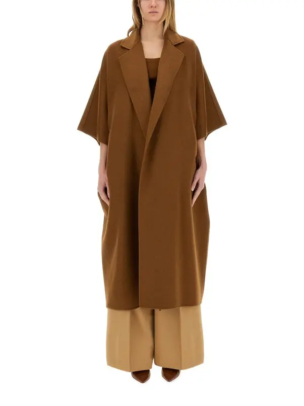 Max Mara Draped Cape Coat
