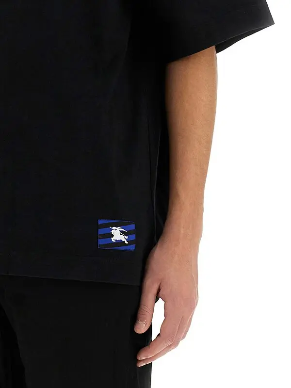 Burberry T-shirt With Ekd Patch