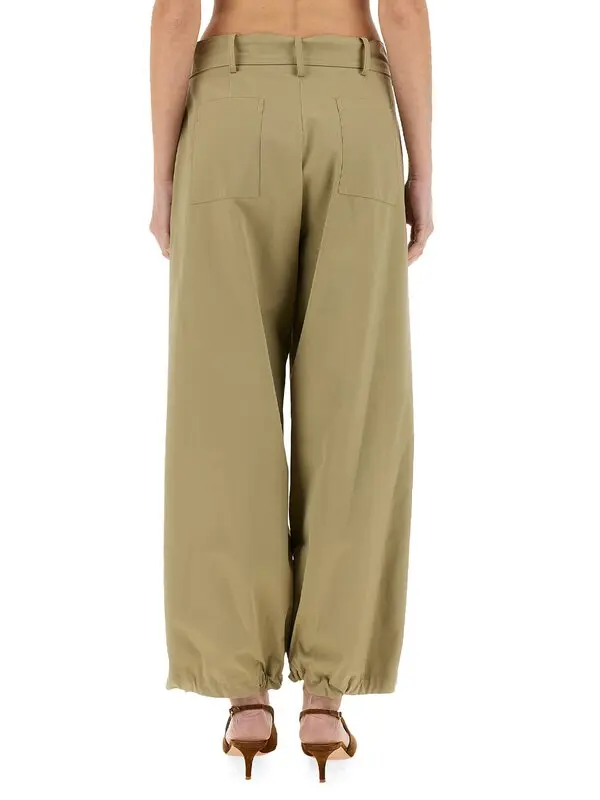 ALYSI Belted Pants - Beige