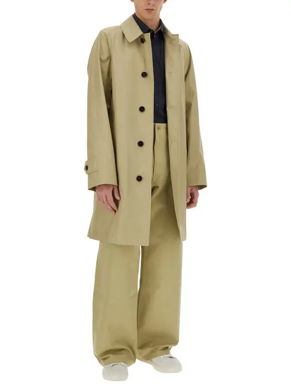 Burberry Cotton Trench Coat - Multicolour