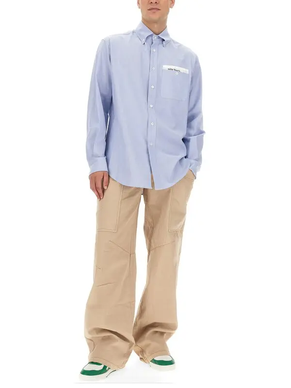 Palm Angels Regular Fit Parachute Pants