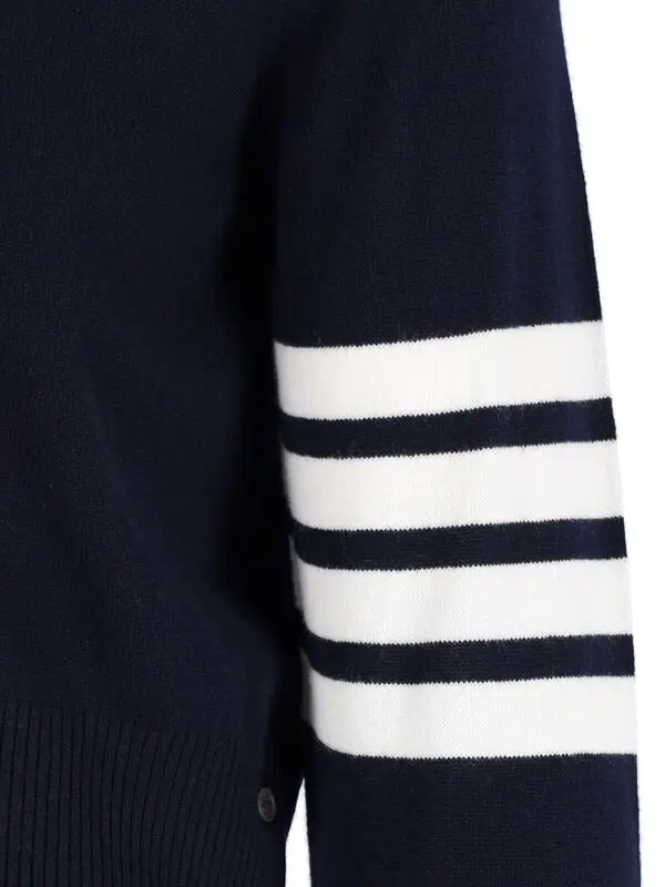 Thom Browne 4-bar Crop Sweater