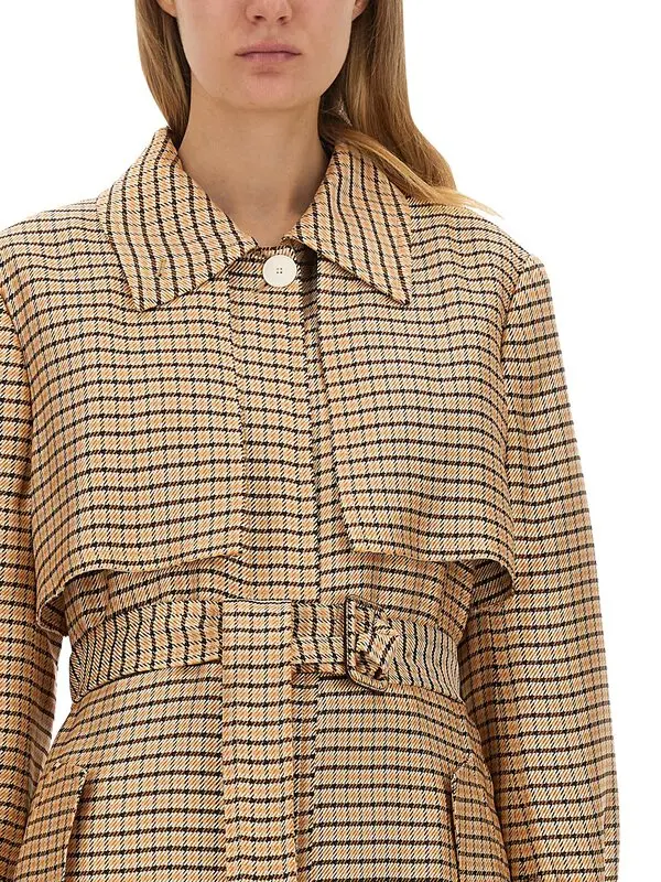 LANVIN Belted Trench Coat