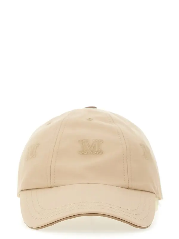Max Mara Canticle Baseball Cap - Beige