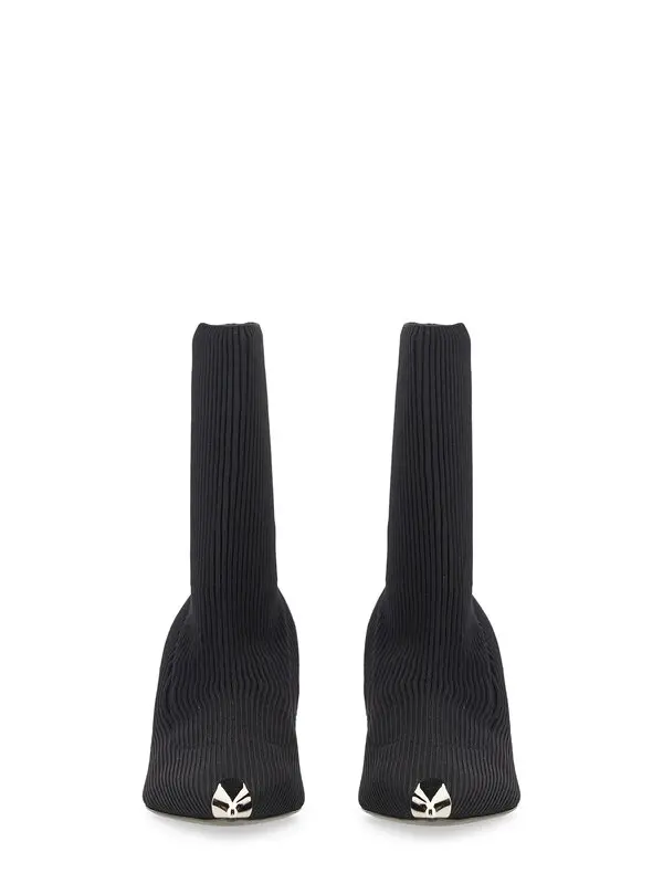 Alexander McQueen Slash Ankle Boots