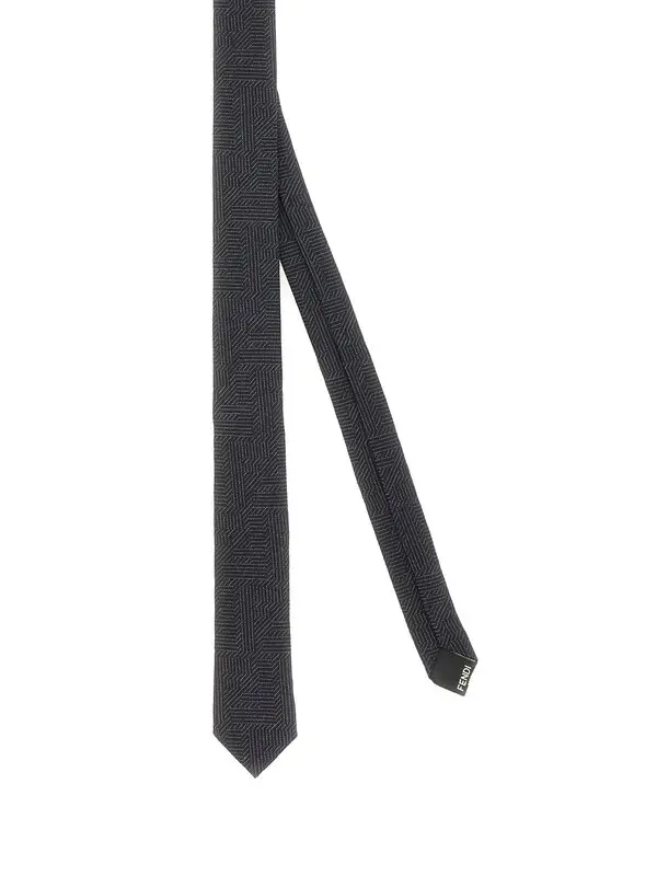 Fendi Wool Neck Tie