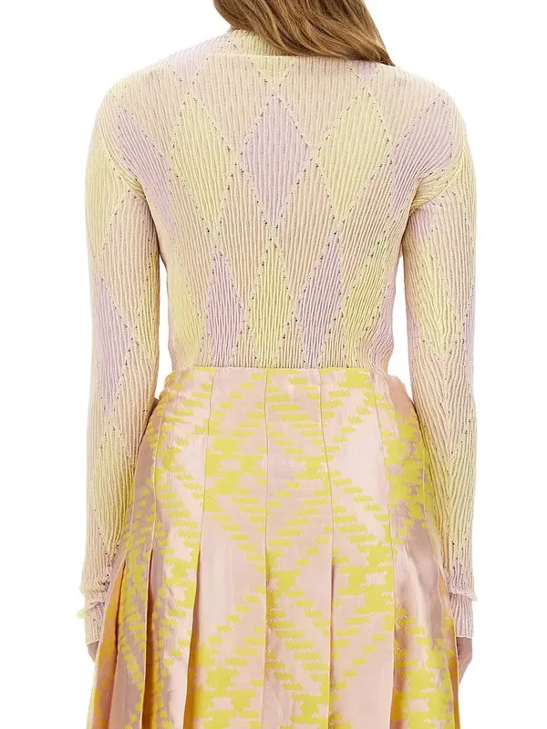 Burberry Check Pattern Shirt - Multicolour