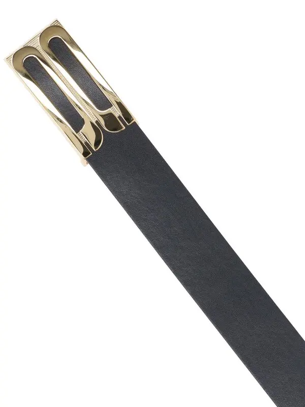 Victoria Beckham Jumbo Frame Belt - Black