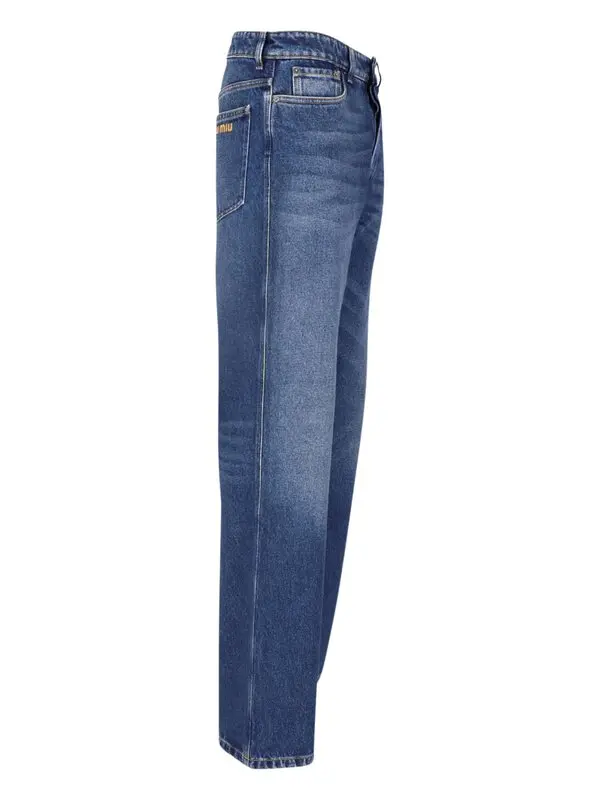 Dsquared2 Logo Slim Jeans - Blue