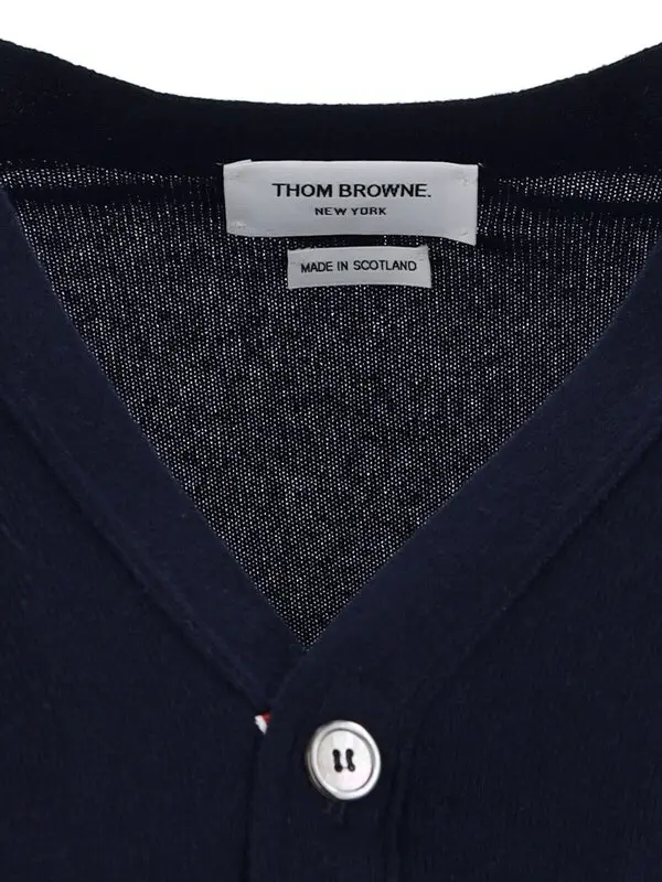 Thom Browne 4-bar Crop Cardigan