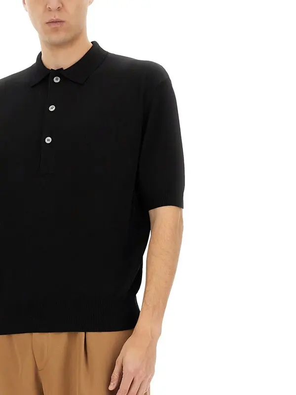 LARDINI Organic Cotton Polo Shirt