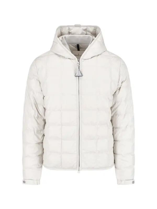 Sacai Hooded Down Jacket - Gray