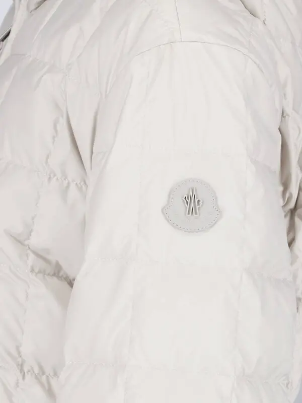 Dolce & Gabbana Hooded Down Jacket - Gray