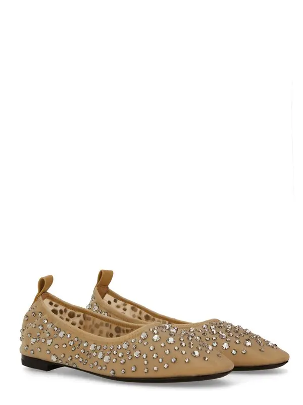 Tory Burch Crystal Ballerina - Multicolour