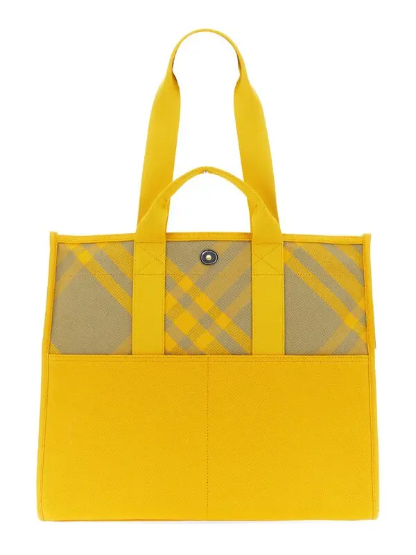 Burberry Shopper Bag - Yellow