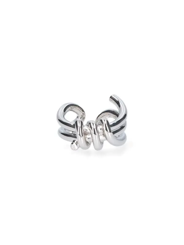 Bottega Veneta Knot Ring - Silver