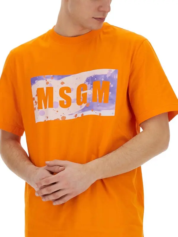 MSGM T-shirt With Logo