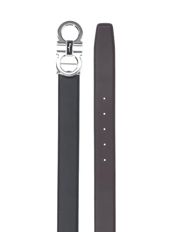 FERRAGAMO Reversible Gancini Belt