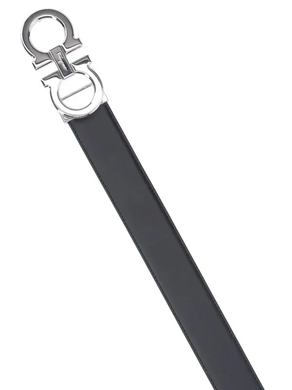 FERRAGAMO Reversible Gancini Belt