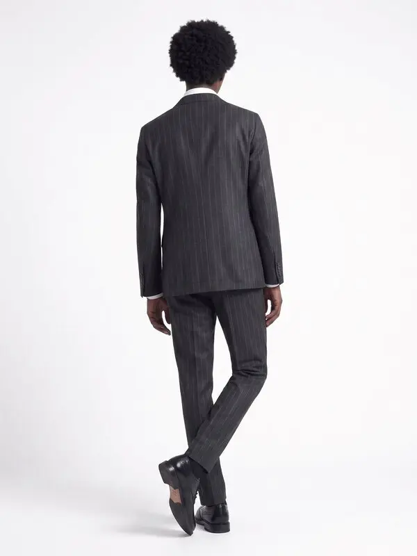 Tagliatore Single-breasted Virgin Wool Suit - Gray