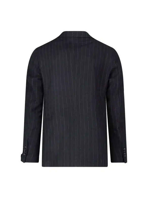 Tagliatore Single-breasted Virgin Wool Suit - Gray