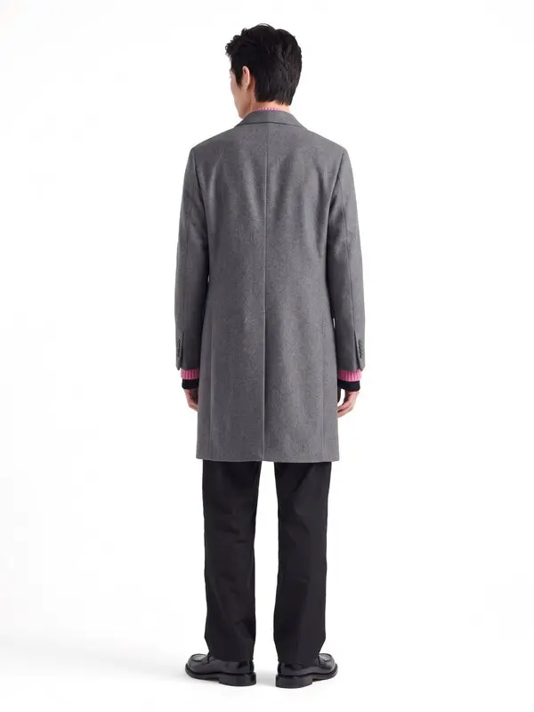 Tagliatore Virgin Wool Coat - Gray