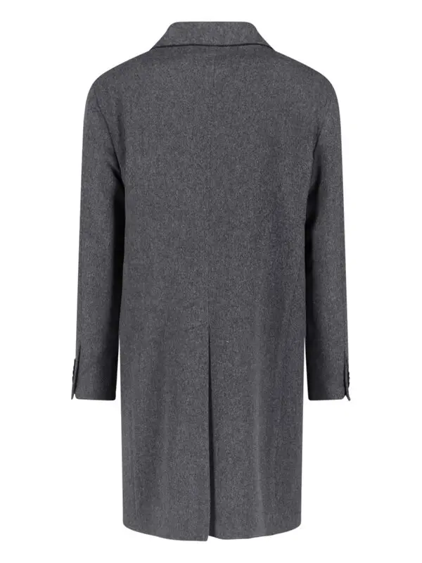 Tagliatore Virgin Wool Coat - Gray