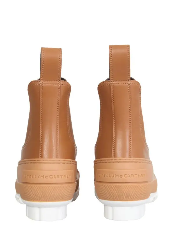 Stella McCartney Chelsea Duck City Boots - Buff