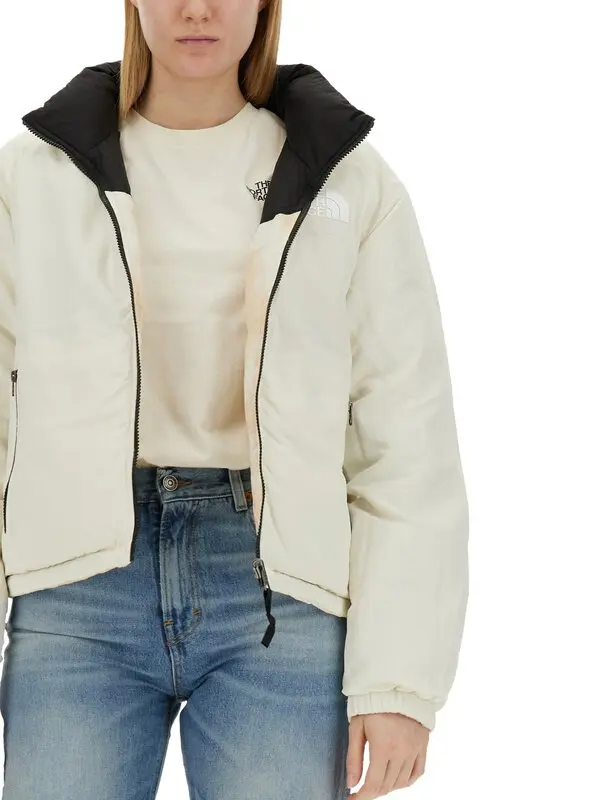 The North Face Down Padded Jacket With Logo - Multicolour