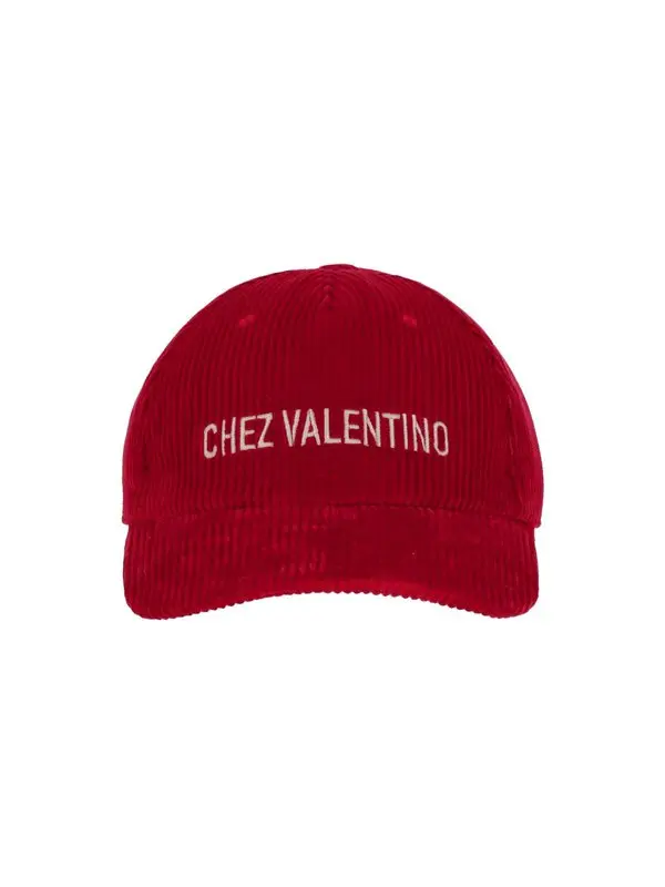 Valentino Garavani Chez Baseball Cap - Red