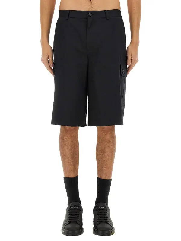 Dolce & Gabbana Cotton Cargo Bermuda Shorts