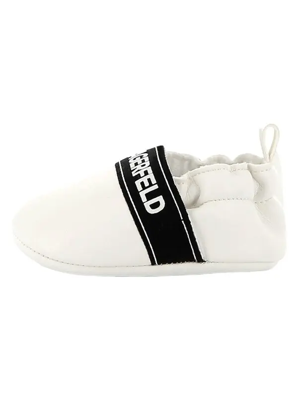 Karl Lagerfeld Slip-on Shoes - White