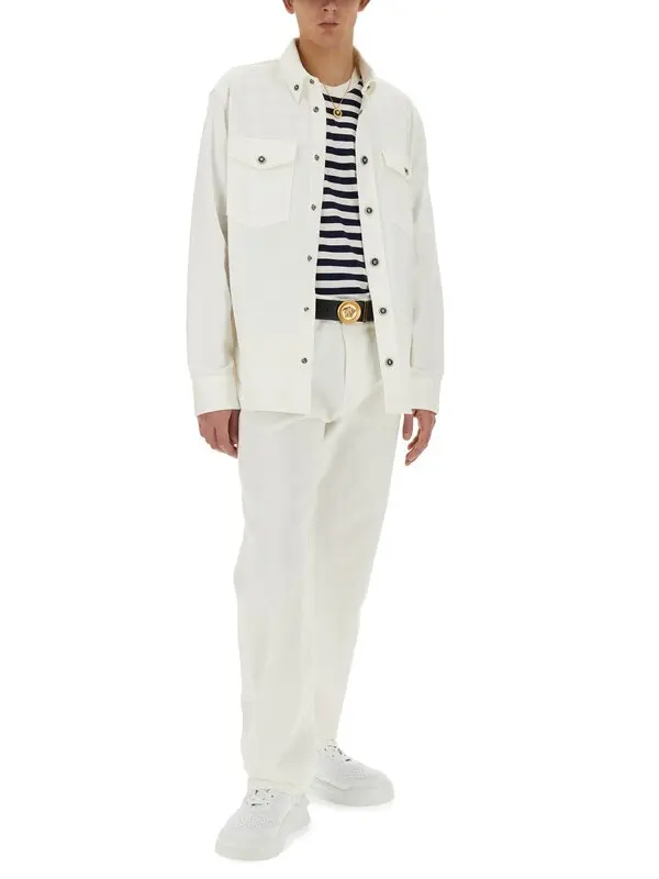 Versace Striped T-shirt - Multicolour