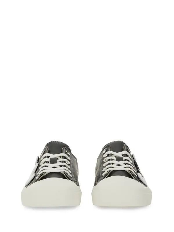 Moschino Low Top Sneakers With Pins