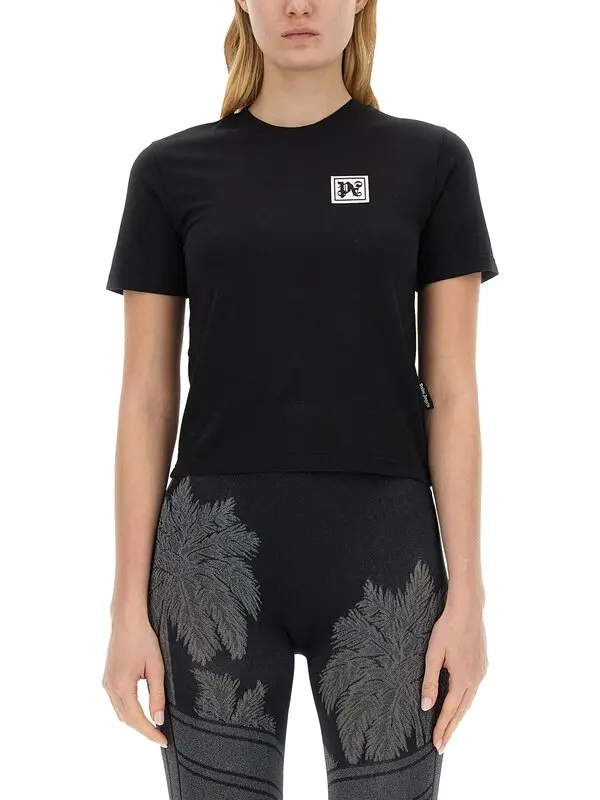 Palm Angels Ski Club T-shirt - Black