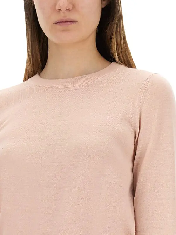 Michael Kors Wool Jersey Top - Pink