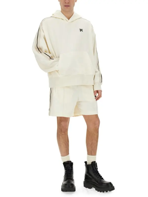 Palm Angels Monogram Sweatshirt - White