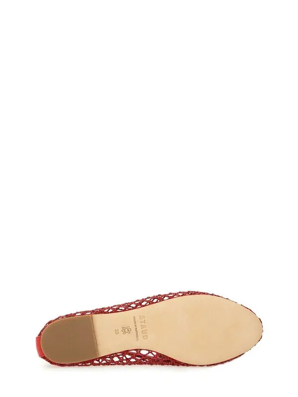 Staud Dancer Alba Flats - Red